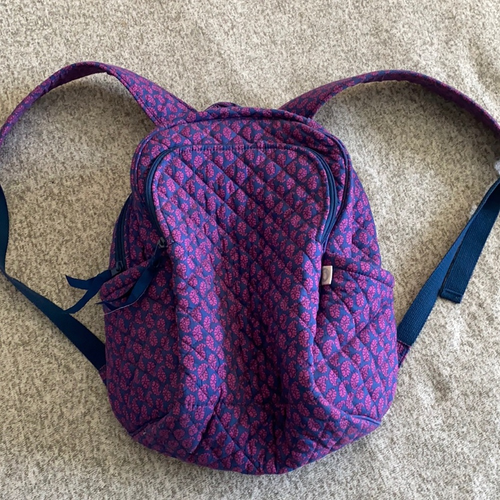 Quilted Koala Blue And Purple Backpack - Gem